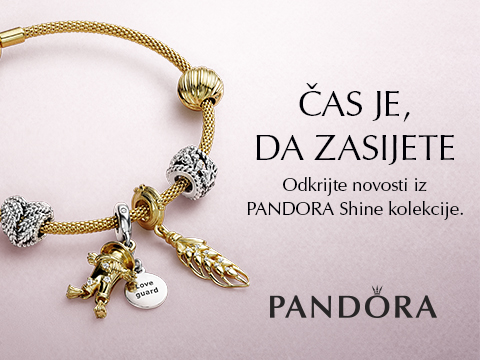 PANDORA Shine kolekcija - PANDORA - Akcije in novosti | Planet Koper
